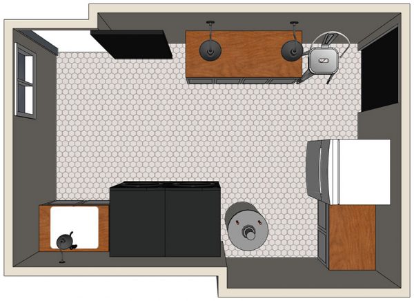 Laundry Room SketchUp Plan - Making it Lovely
